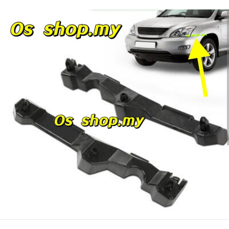 Toyota HARRIER RX330 MCU30 ACU30 FRONT BUMPER SIDE SUPPORT BRACKET ...