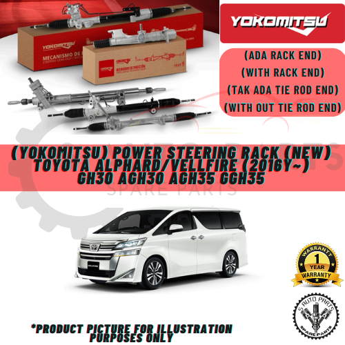 TOYOTA ALPHARD/VELLFIRE GGH30 AGH30 AGH35 GGH35 (2016Y~) POWER STEERING GEAR RACK -BRAND 100% ...