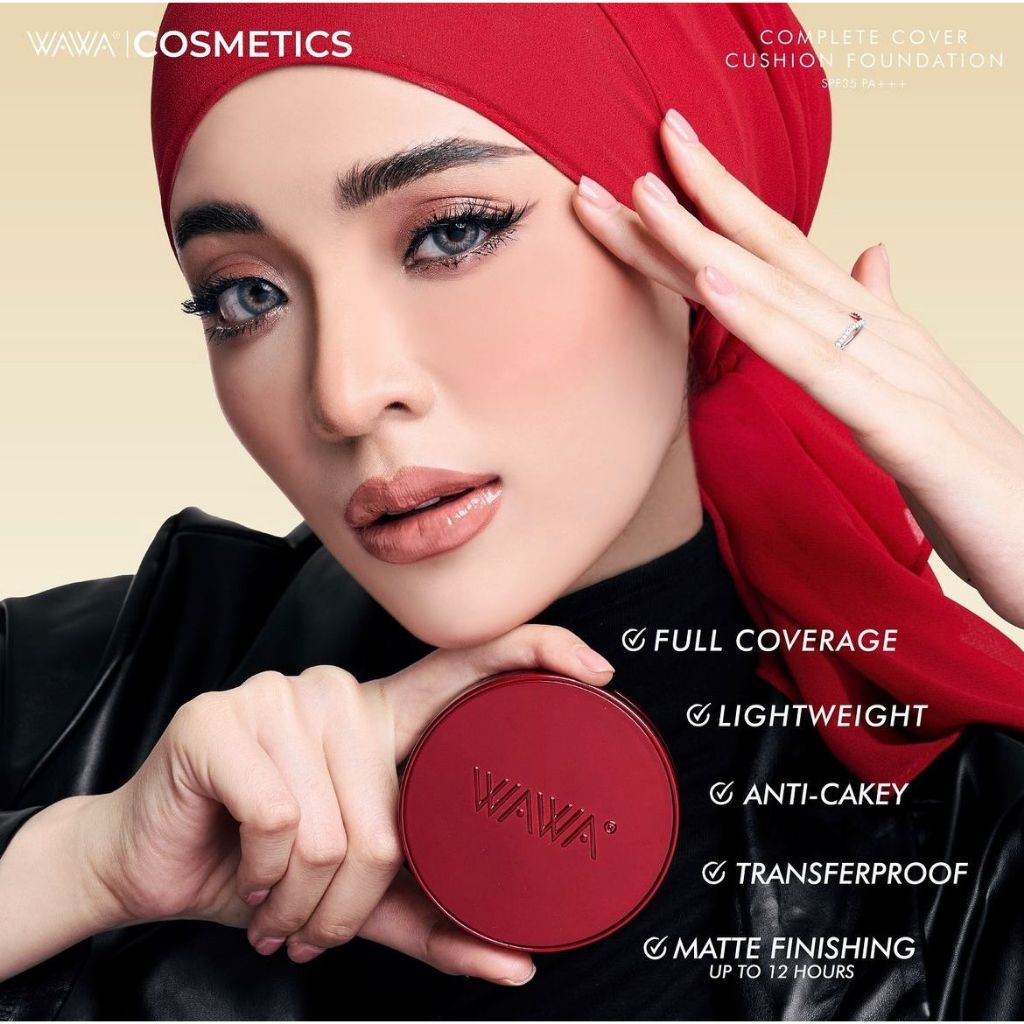 WAWA Complete Cover Cushion Foundation (EE Cushion) | Shopee Malaysia