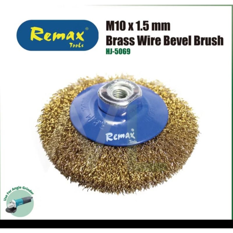 Remax 100mm 4" Crimpeed wire bevel brushwire brush wheel of grinder33 ...