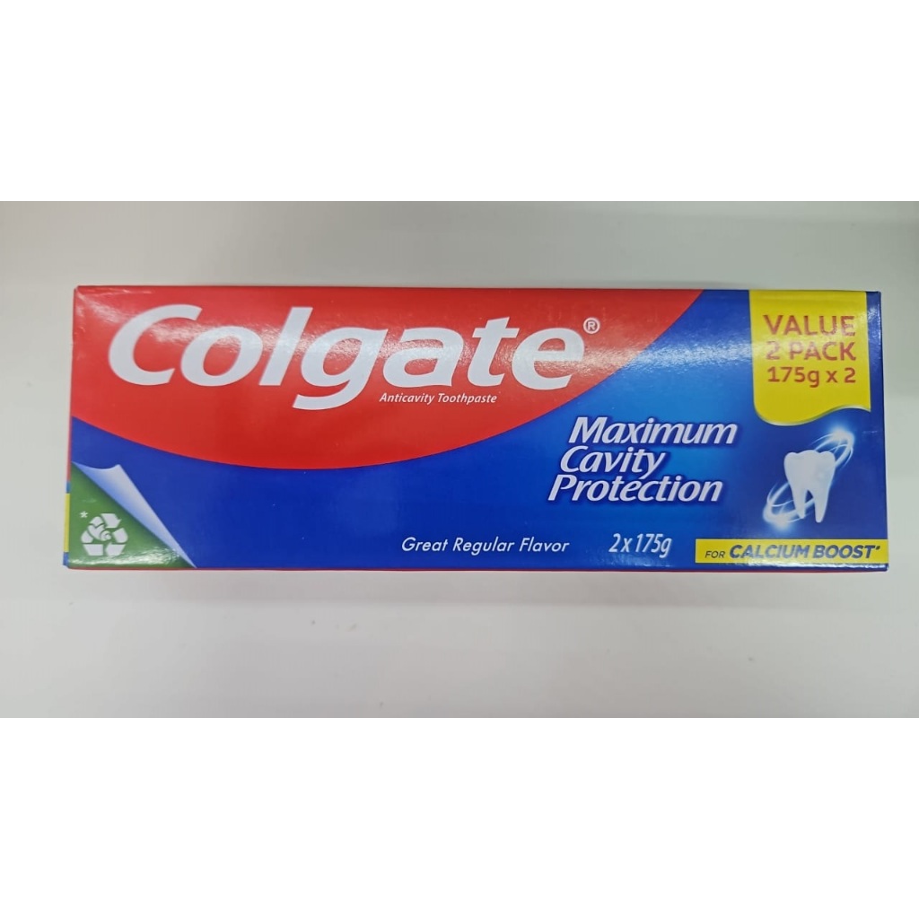Colgate Maximum Cavity Protection Value Pack(2x175gm)Twin Pack/Great ...
