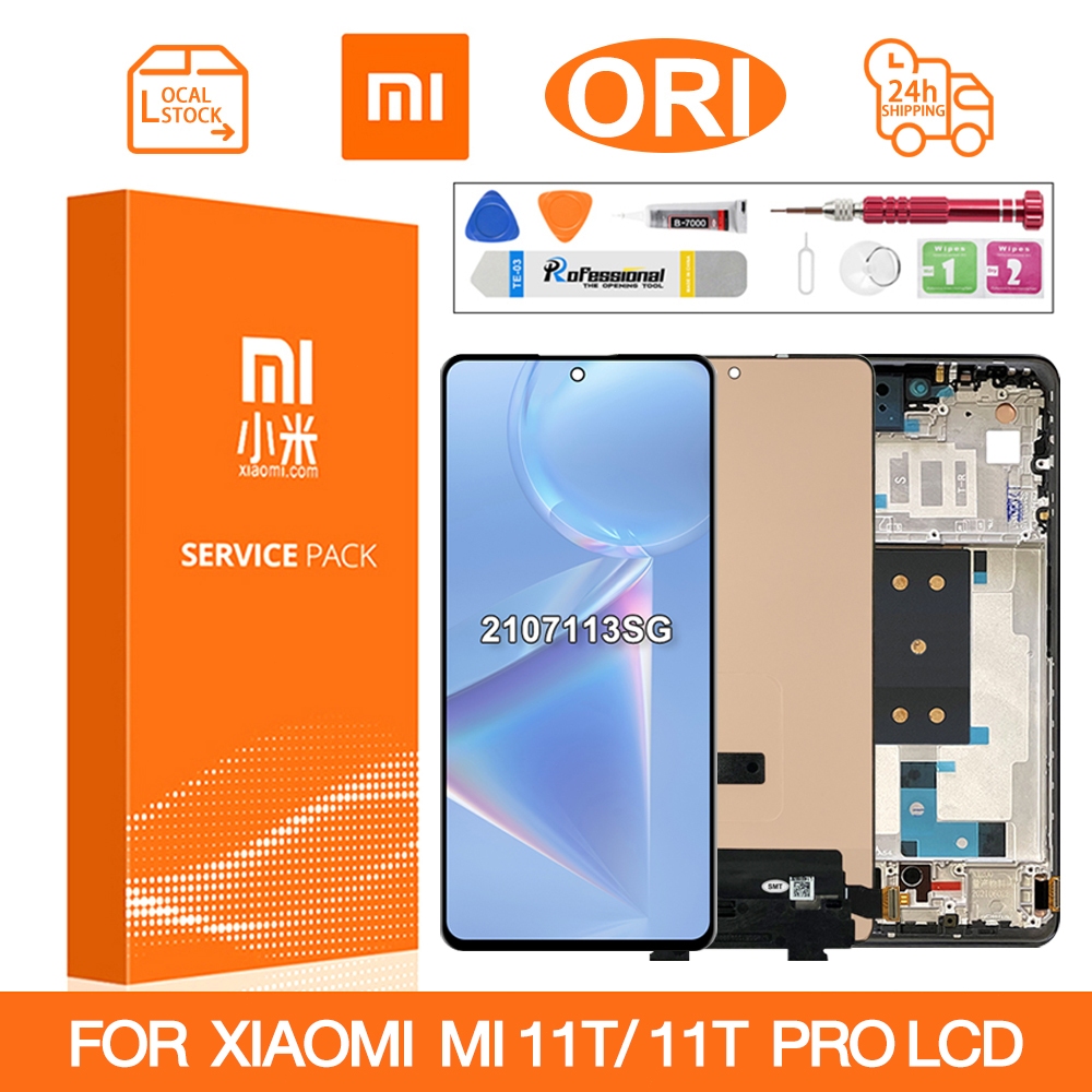 Xiaomi Mi 11T / 11T PRO TFT LCD Display Touch Screen Digitizer Assembly ...
