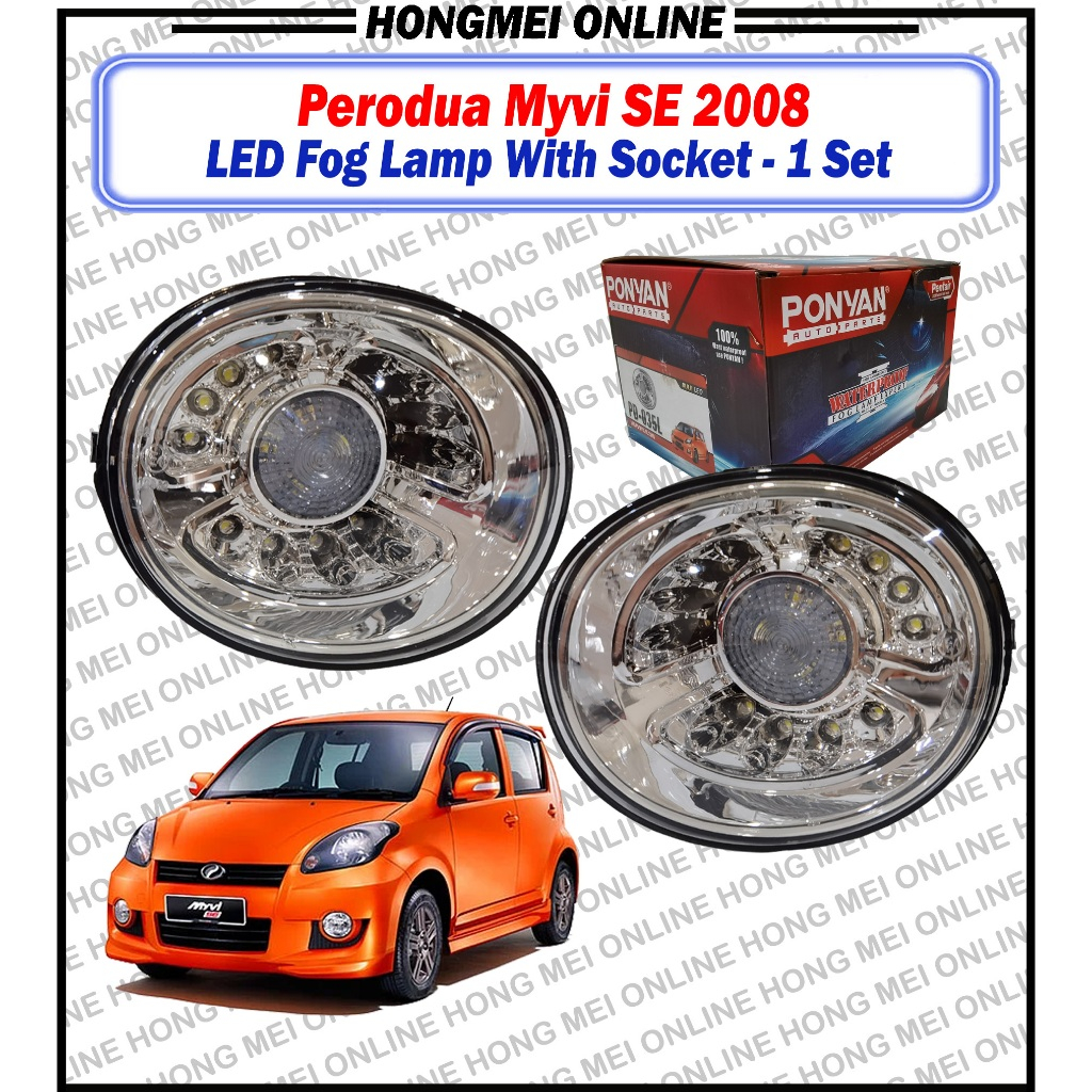 PENTAIR Perodua Myvi SE 2008 LED Fog Lamp OR Perodua Myvi SE 2008 Oem ...