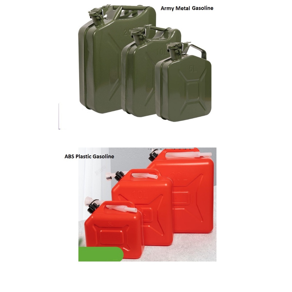 Portable Gasoline Barrel/Petrol Tank Gasoline/Tong Minyak Petrol(5L/10L ...