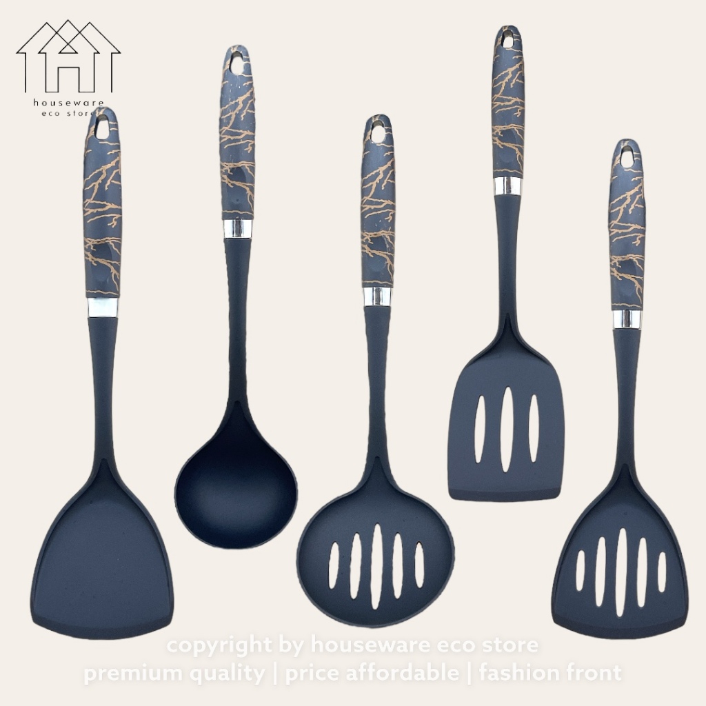 Nylon Spatula Sudip High Heat Resistance Cooking Tools Set Cookware ...
