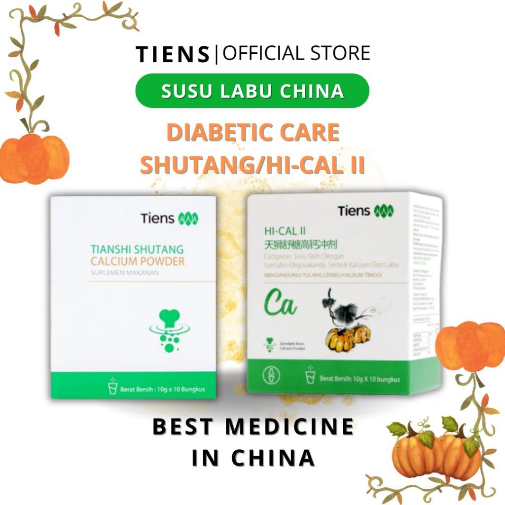 DIABETIC POWDER MILK MULTIVITAMIN CARE - SHUTANG HI CALCIUM II SUSU ...