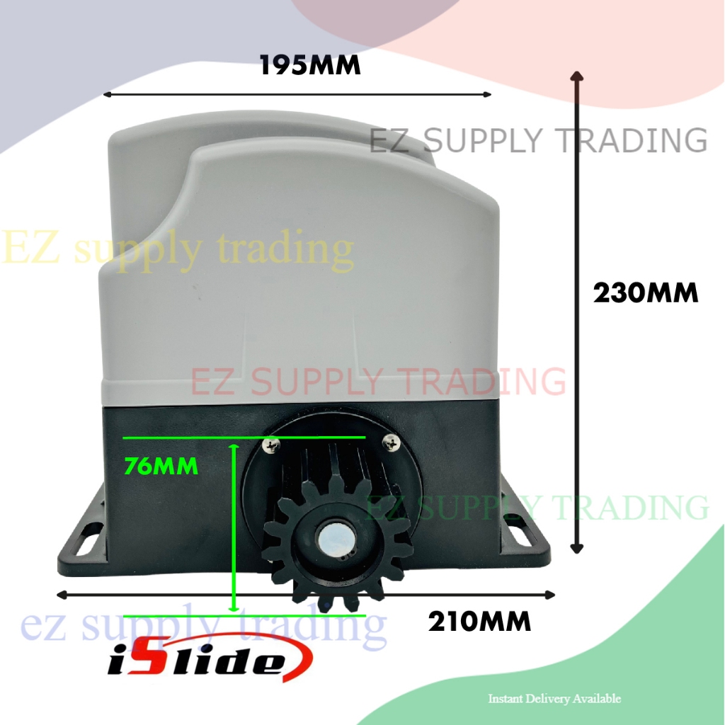 ISLIDE AUTOGATE SLIDING AUTOGATE ( MOTOR ONLY ) ISLIDE / E MATIC / M ...