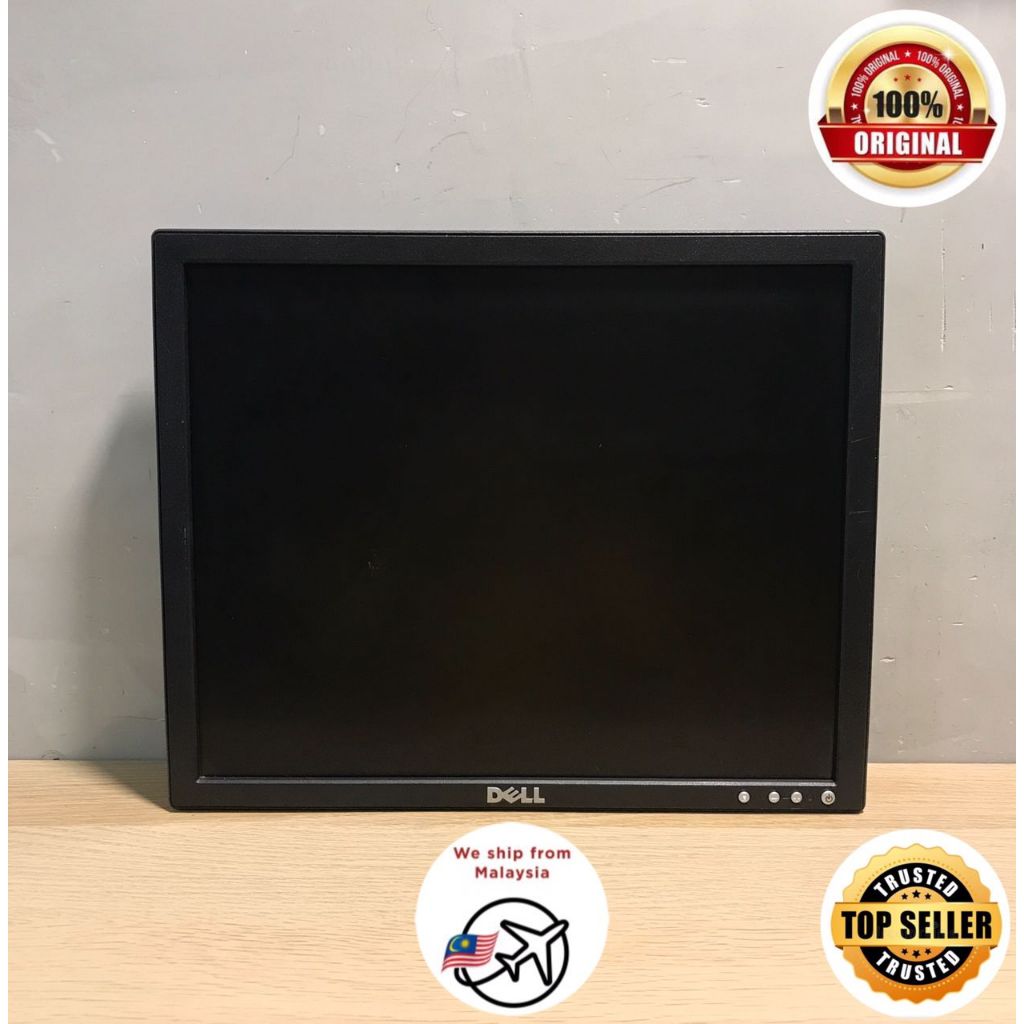 Dell E178FPC Monitor 17" 100% Original Use | Shopee Malaysia