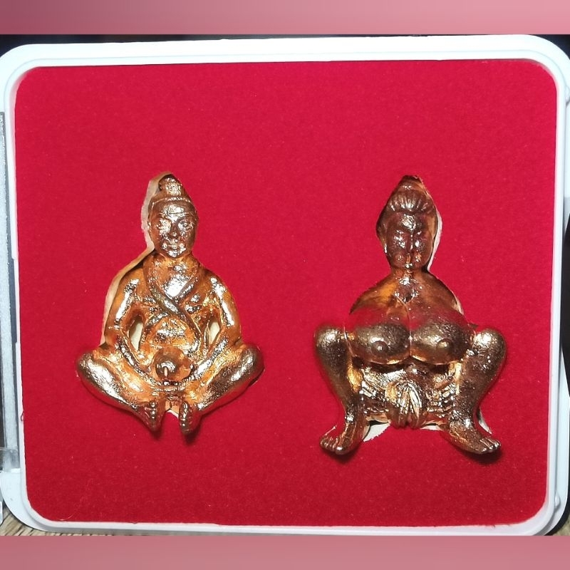 Couple Phor Ngang & Mae Pher 帕婴和依霸 (一对) By Lp Nophawan, Wat Senanimit | Shopee Malaysia