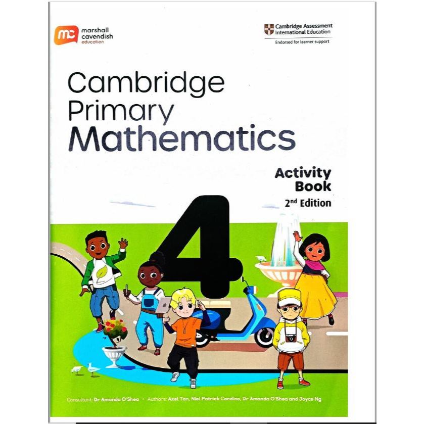 Marshall Cavendish Cambridge Primary Mathematics Activity Book 4, 2nd ...