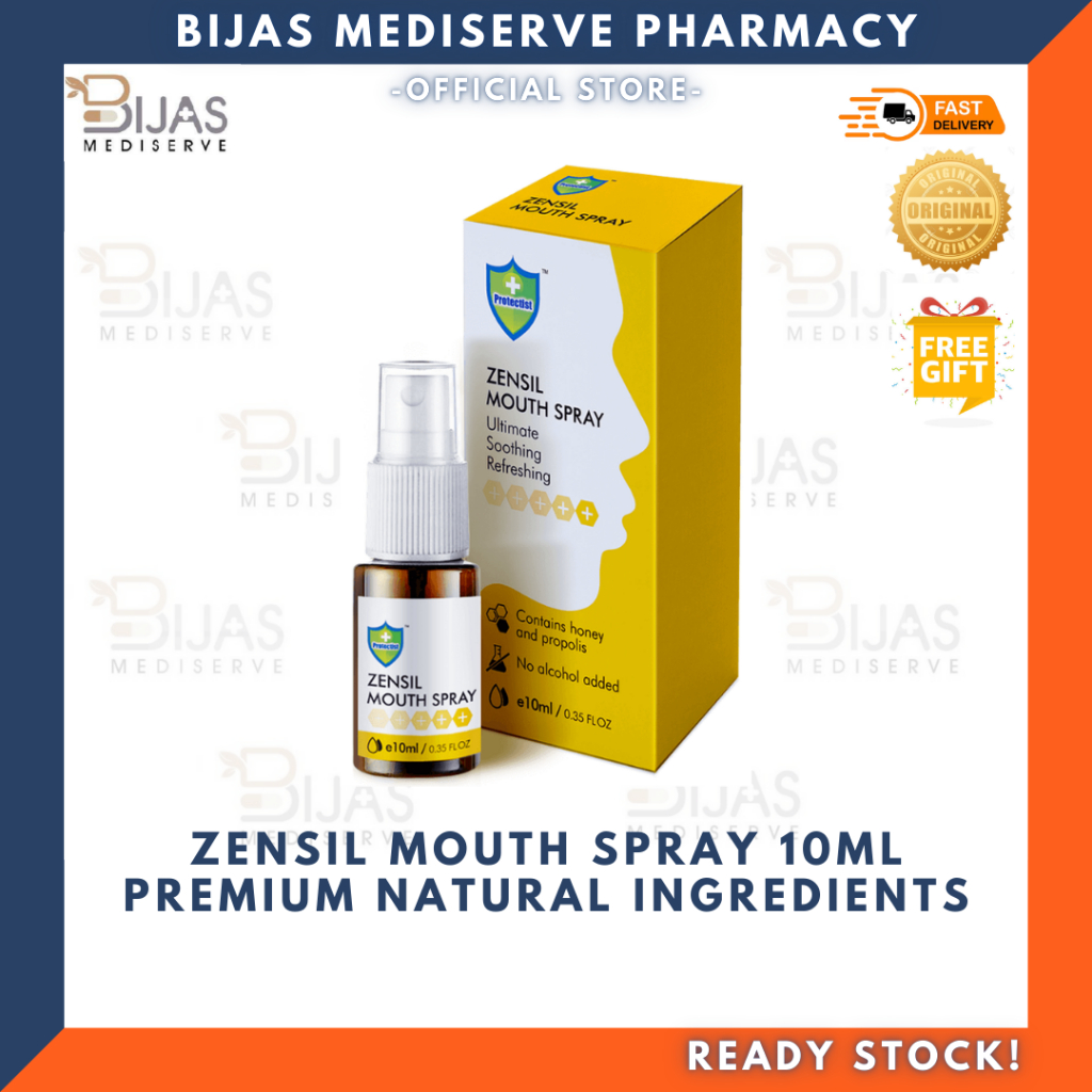 ZENSIL MOUTH SPRAY 10ML (EXP: 11/2025) | Shopee Malaysia