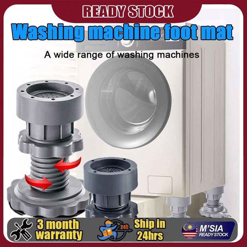 Laundry Feet Cushions Universal Roller Reduced Noise for Washing ...