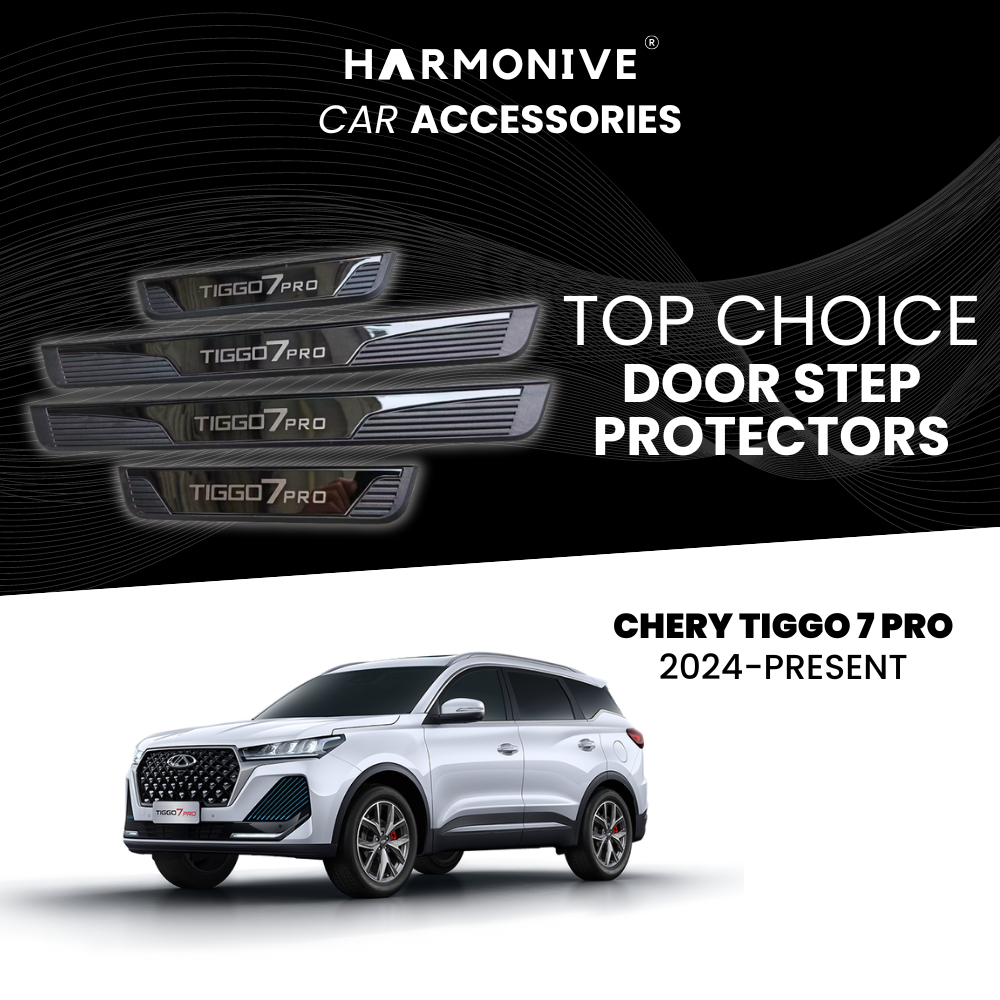 Harmonive Scuff Plate Chery Tiggo 7 Pro (2024-Present) | Shopee Malaysia
