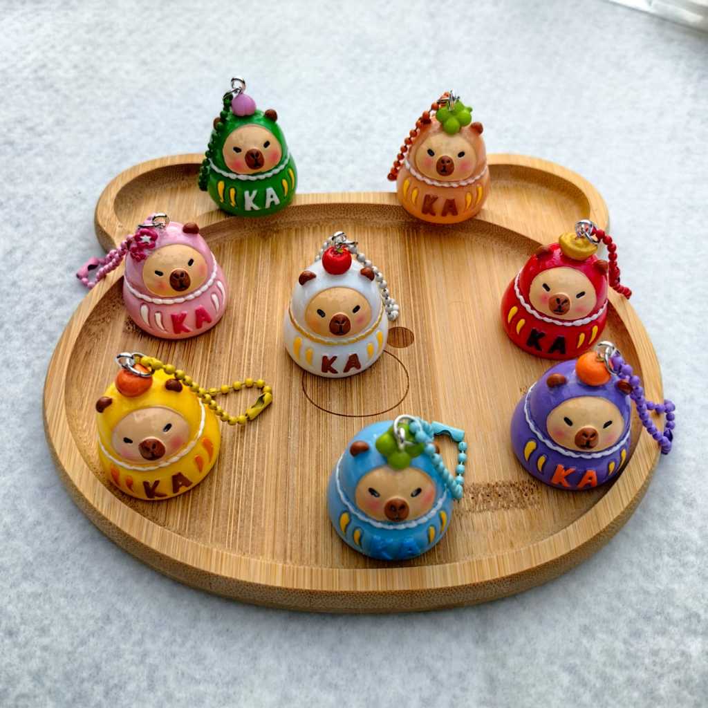 Capybara key chain (Hand Made) | Shopee Malaysia