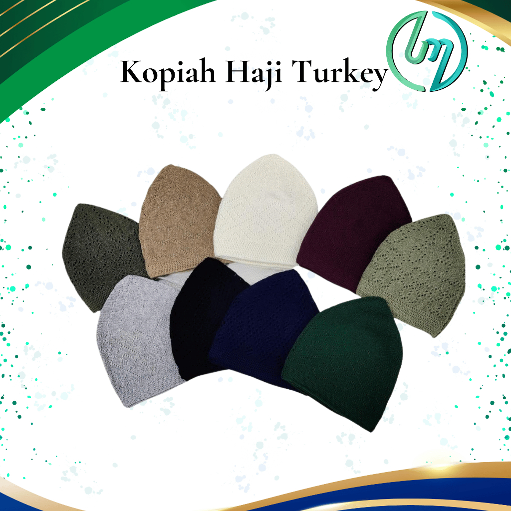 Kopiah Haji Turkey (Pelbagai Warna) | Shopee Malaysia