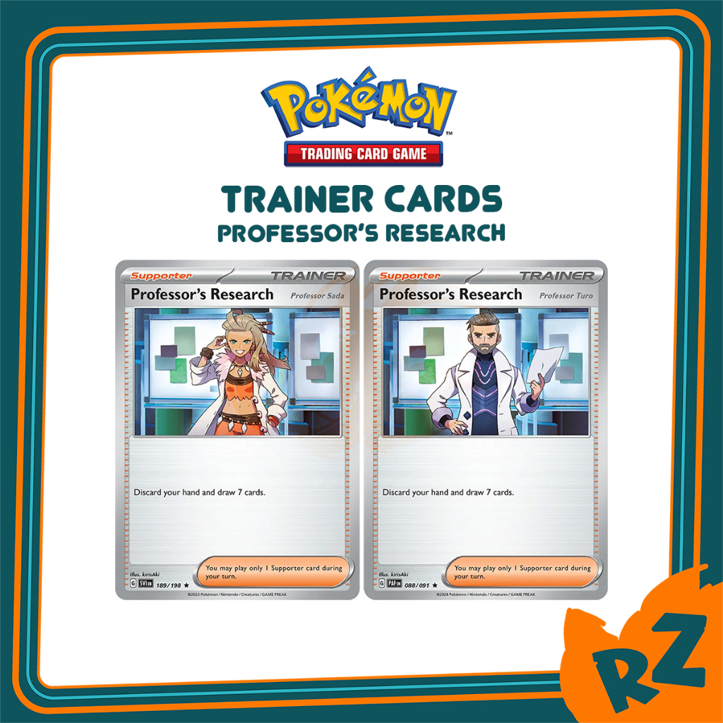 [Original] Pokemon TCG Card Professor's Research Holo Supporter Trainer ...