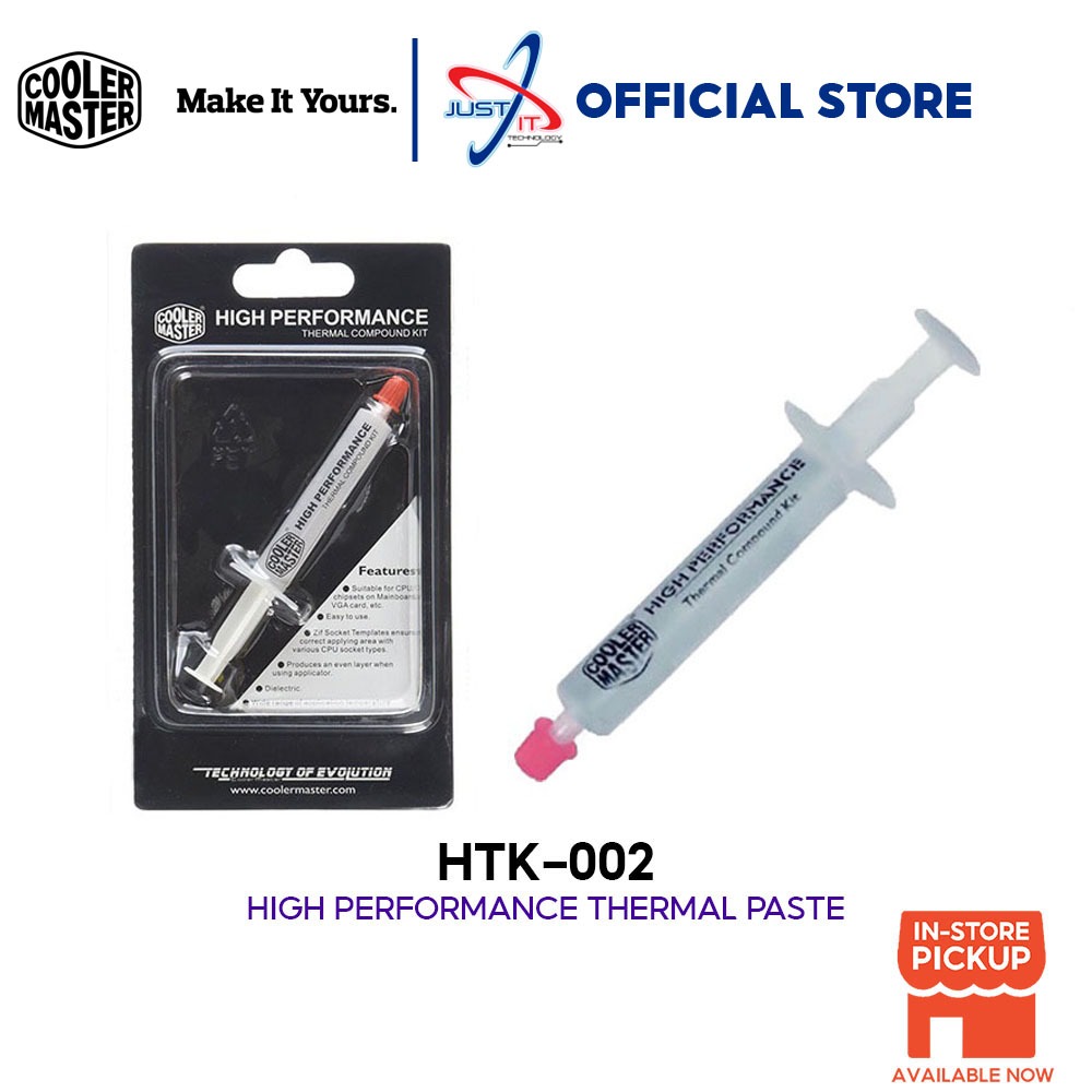 Cooler Master HTK-002 High Performance Thermal Paste HTK-002-U1 ...