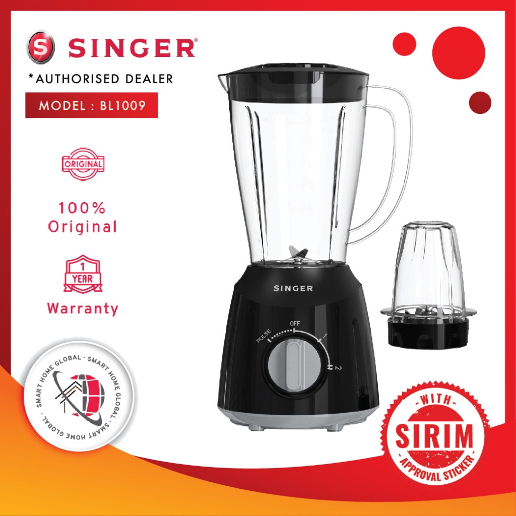Singer Model: BL1009 1.5L 2in1 Blender | Shopee Malaysia