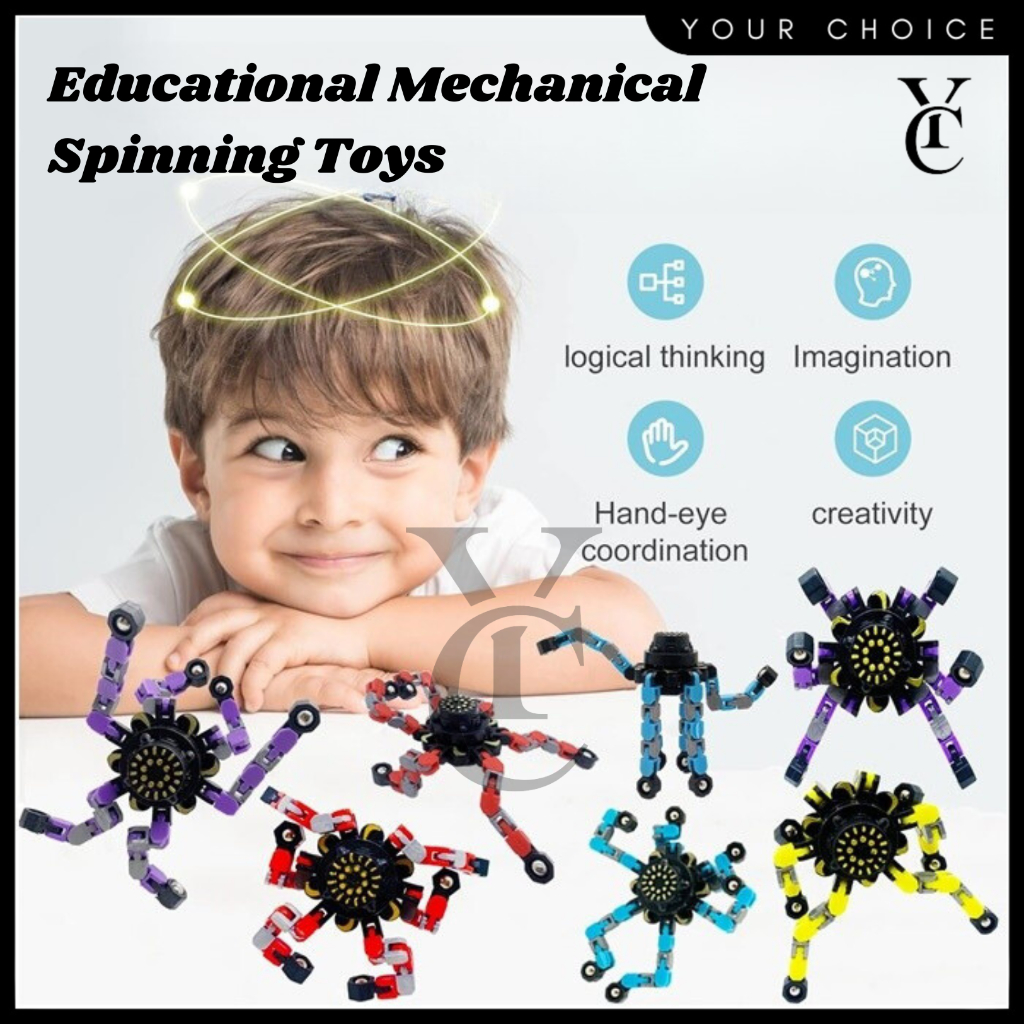 Mechanical Fidget Toy Fidget spinner Fingertip Toys for Kids DIY ...