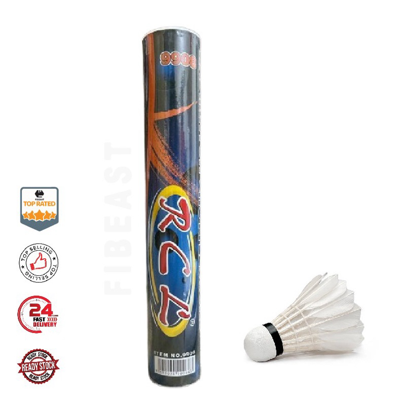RCL9908 Badminton Shuttlecock Bola Badminton Feather Shuttlecock ...