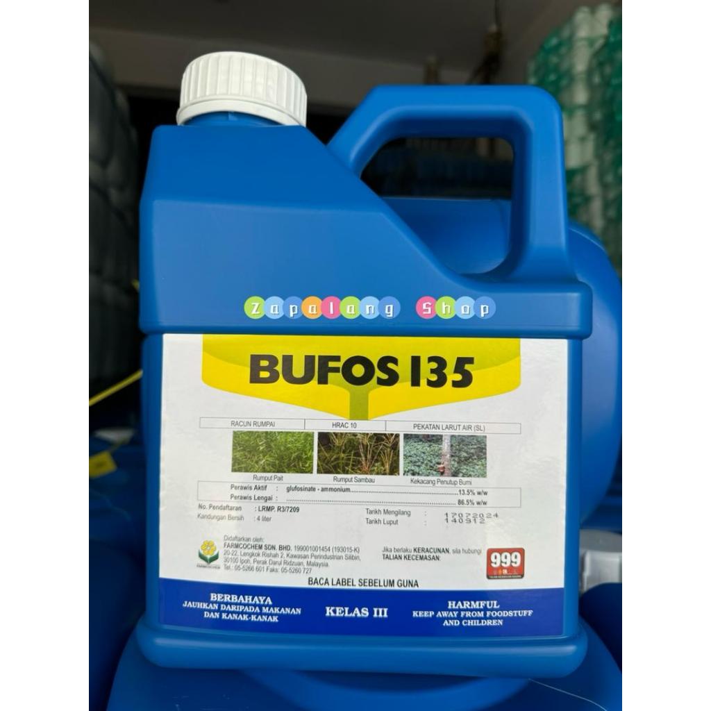 4L Bufos 135 Farmcochem / Glufosinate Ammonium 13.5/ Basta 15/Kenbast ...