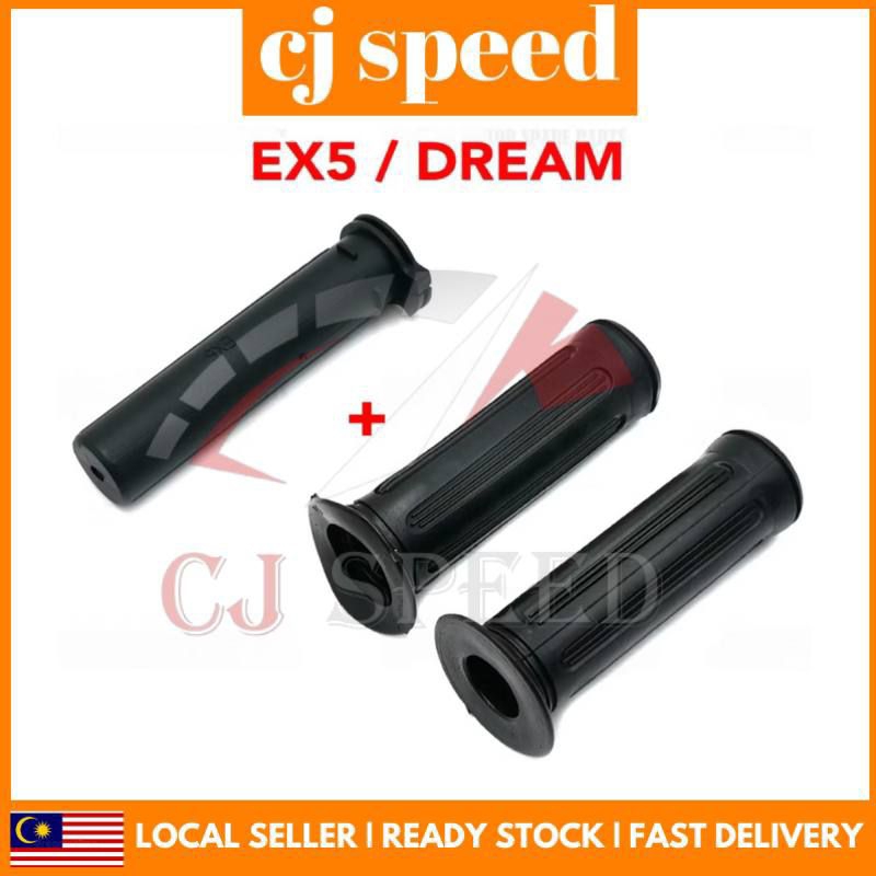 HONDA EX5 / DREAM EX5DREAM HANDLE GRIP HAND GRIP Throttle Tube Set ...
