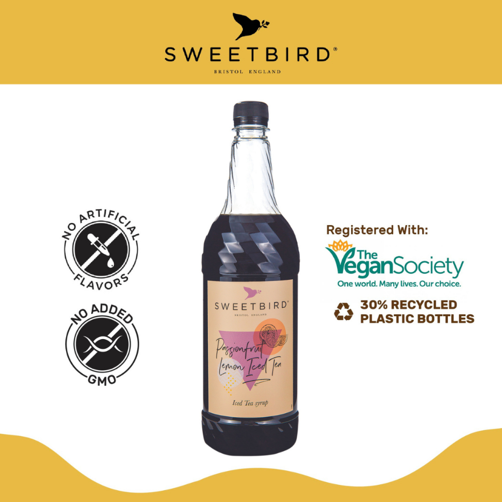 [EXPIRED APRIL 2026] Sweet Bird Syrup Passionfruit Lemon Iced Tea ...