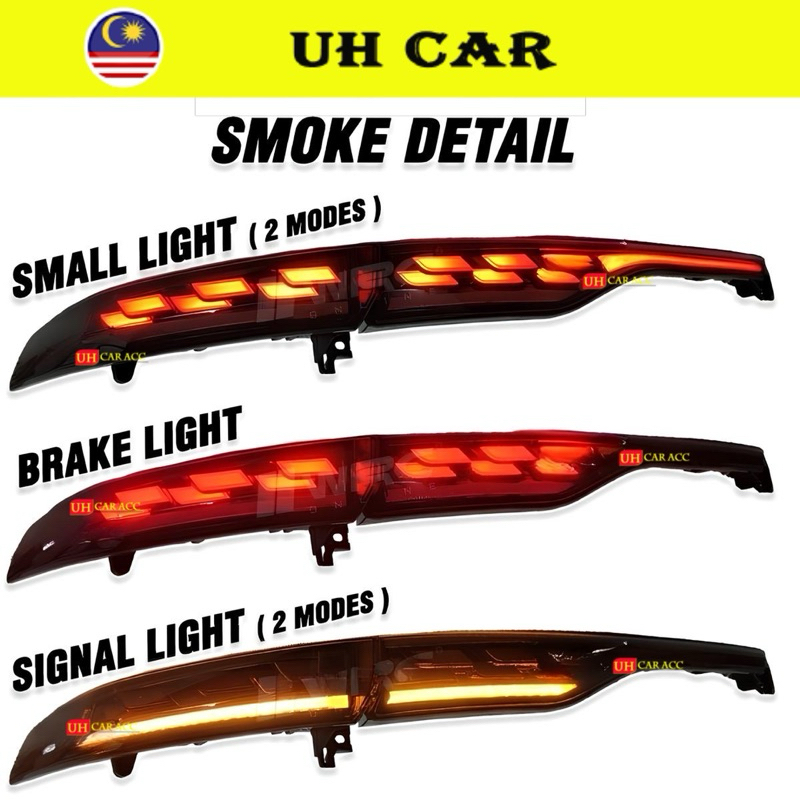 (VLAND) Toyota Harrier XU80 Dynamic Led Tail Lamp Taillamp Taillight ...
