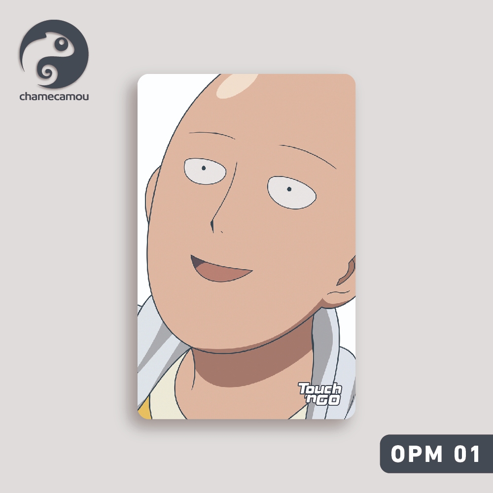 One-Punch Man - Sticker For Touch n Go Card (Waterproof, High Quality ...