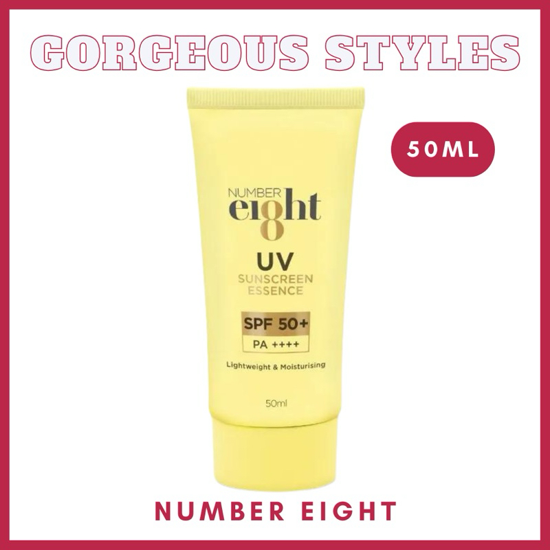 READY STOCK ️ NUMBER EIGHT UV Sunscreen Essence SPF50+ PA++++ 50ml ...