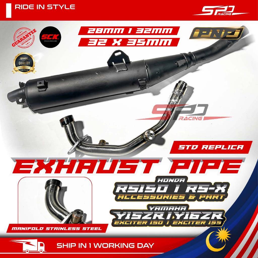 RS X Y15 Y16 Exhaust Pipe 28 X 32 I 32 X 35 MM SCK Racing Ekzos For ...