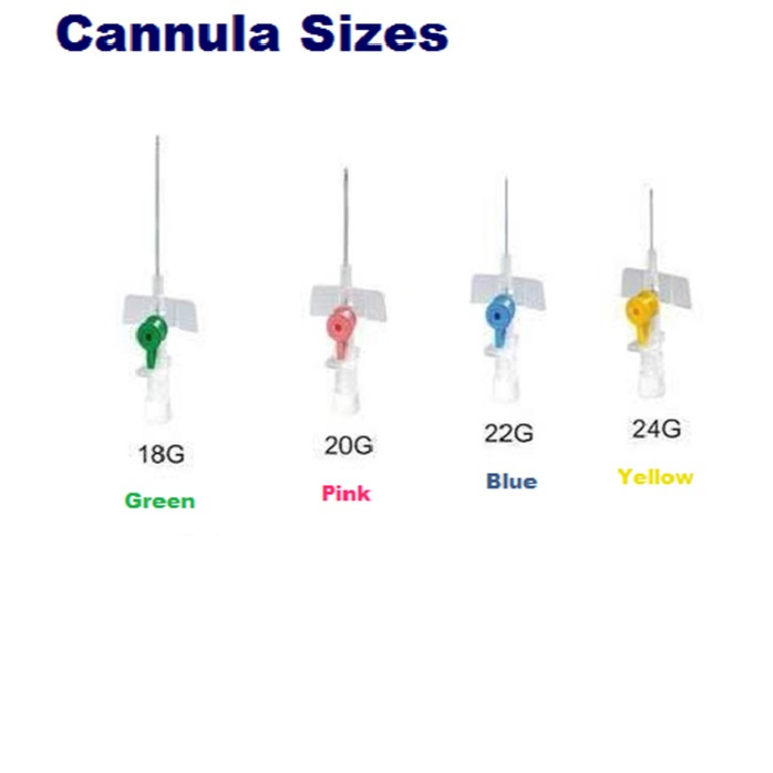 I.V Cannula 18G / 20G / 22G / 24G Medical use | Shopee Malaysia