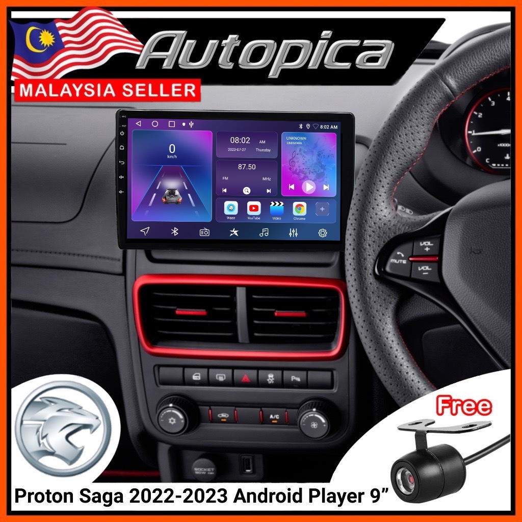 [4GB/8GB RAM] Proton SAGA MC2 2022-2023 Octa 8 Core 9" IPS Screen ...