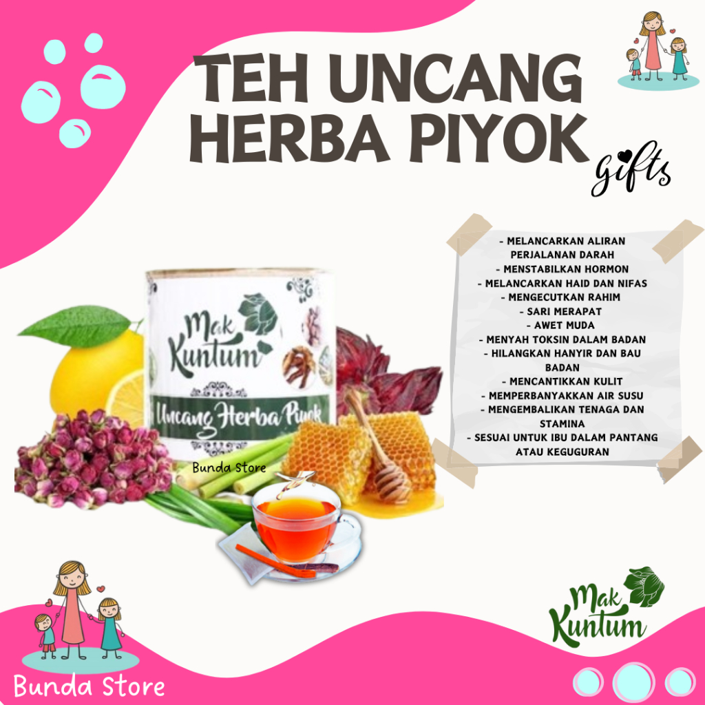 UBAT PERIUK MAK KUNTUM | TEH UNCANG HERBA PIYOK | HERBA PERIUK MAK ...