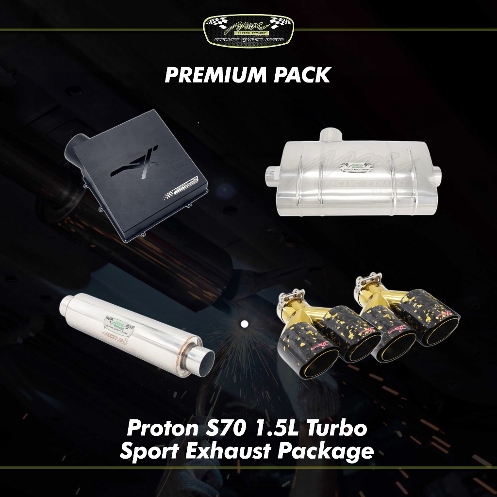 Proton S70 1.5L Turbo Sport Exhaust Package | Shopee Malaysia