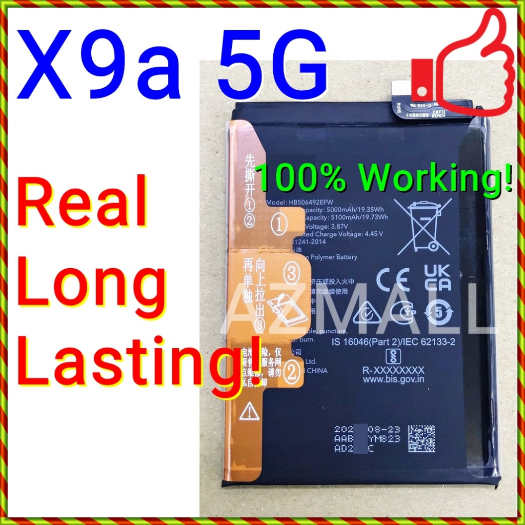 (Support 40W Fast Charge) NEW ORI Long Lasting Stable Battery ...