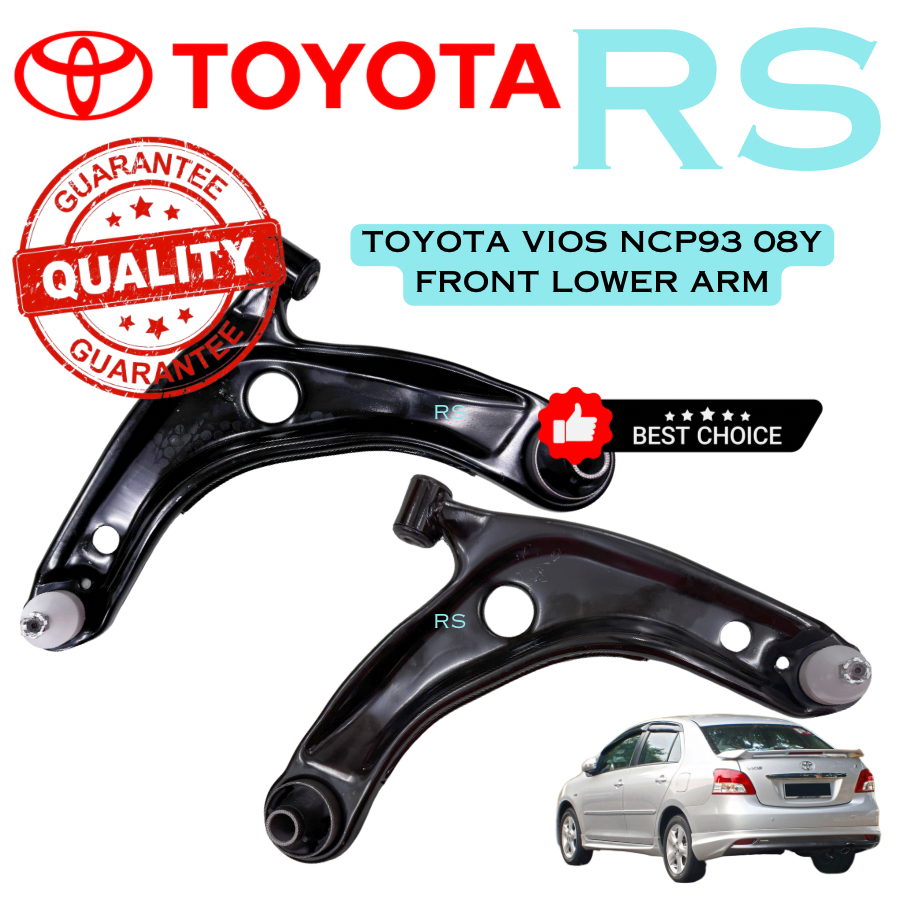 Toyota Vios NCP93 1.5 07-13Y Front Lower Arm Left & Right | Shopee Malaysia