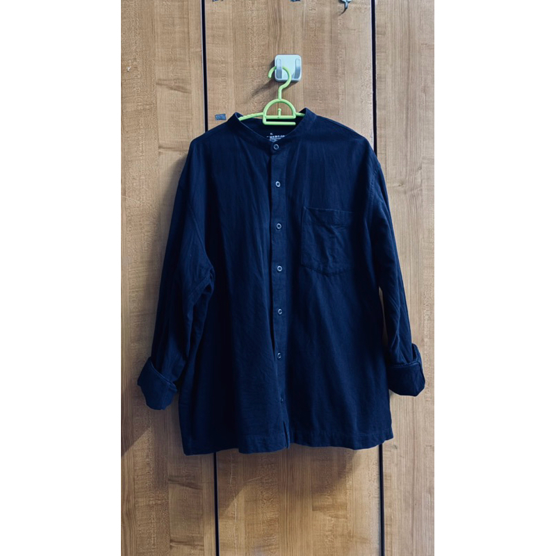 MUJI BLOUSE IN BLACK XL | Shopee Malaysia