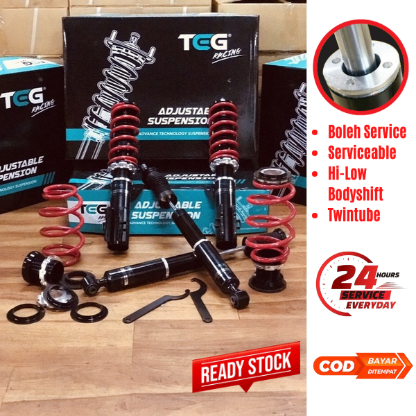 🔥BIG SALES🔥 100% BOLEH SERVICE Perodua Ativa TEG RACING Adjustable ...