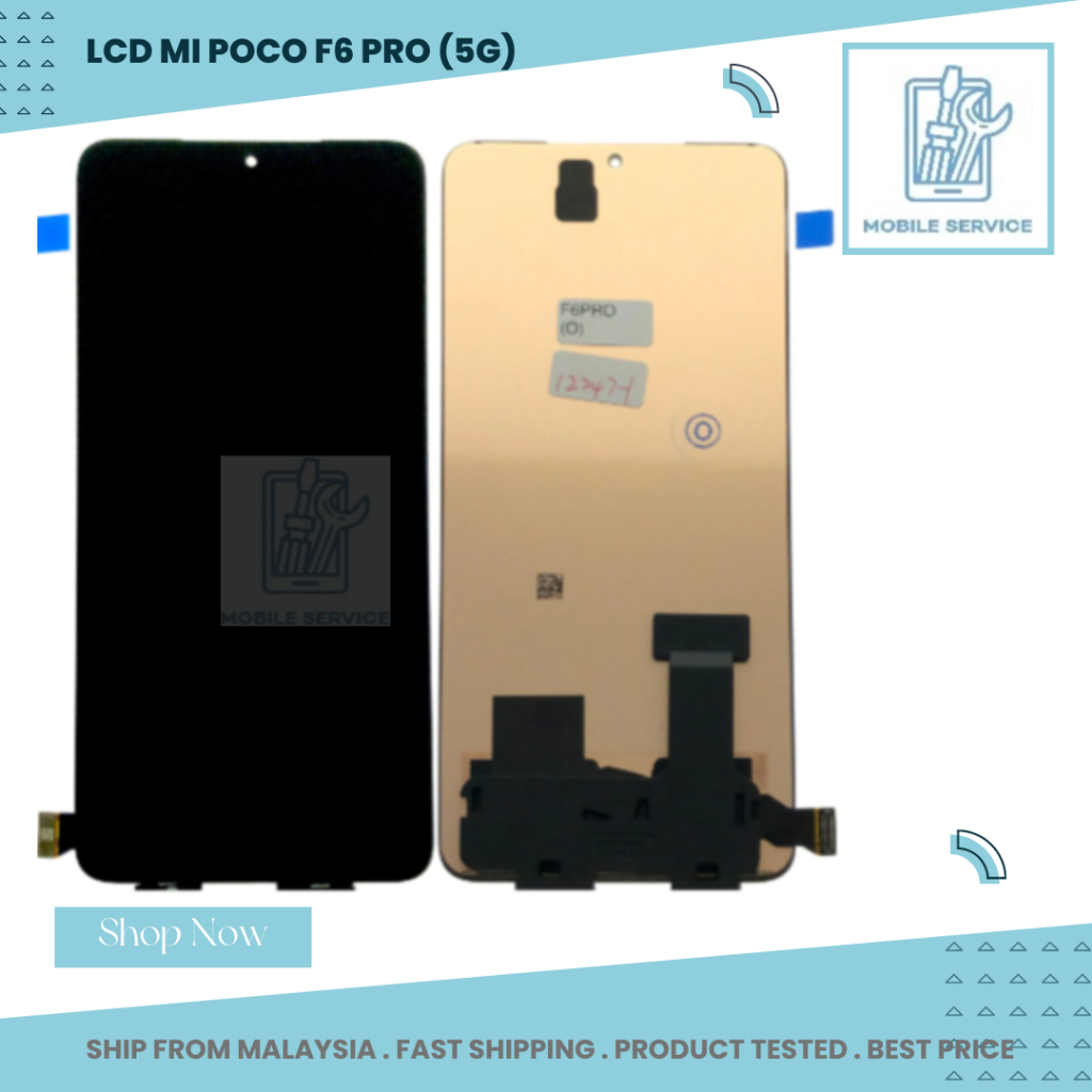 LCD XMI POCO F6 PRO (5G) Display Touch Screen Digitizer Sparepart New ...