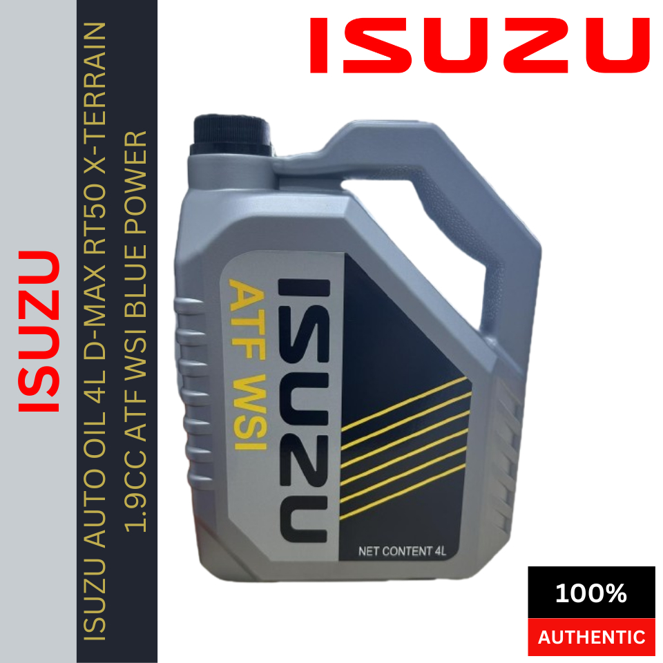 5877030010 ISUZU AUTO OIL 4L D-MAX RT50 X-TERRAIN 1.9CC ATF WSI BLUE ...