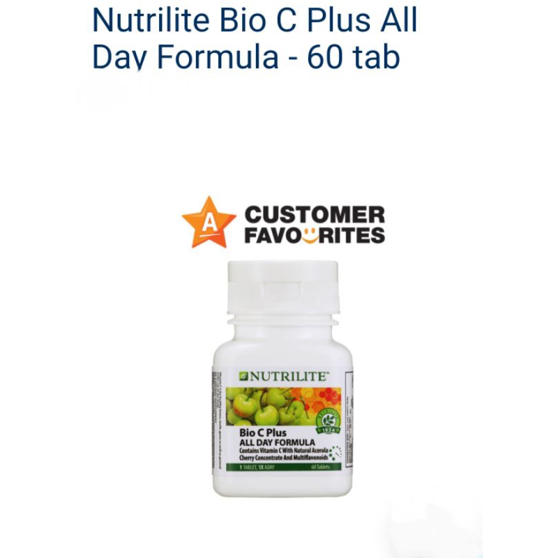 Nutrilite Bio C Plus All Day Formula - 60 tab | Shopee Malaysia
