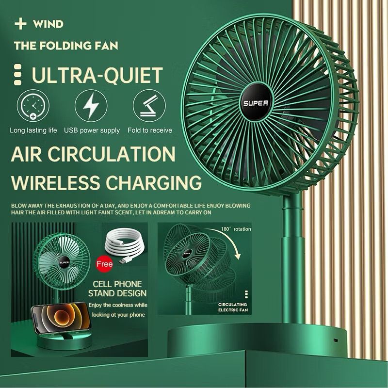 New Kipas Mini Adjustable Mini Fan Kipas Small Cooling Handy Desk Home ...