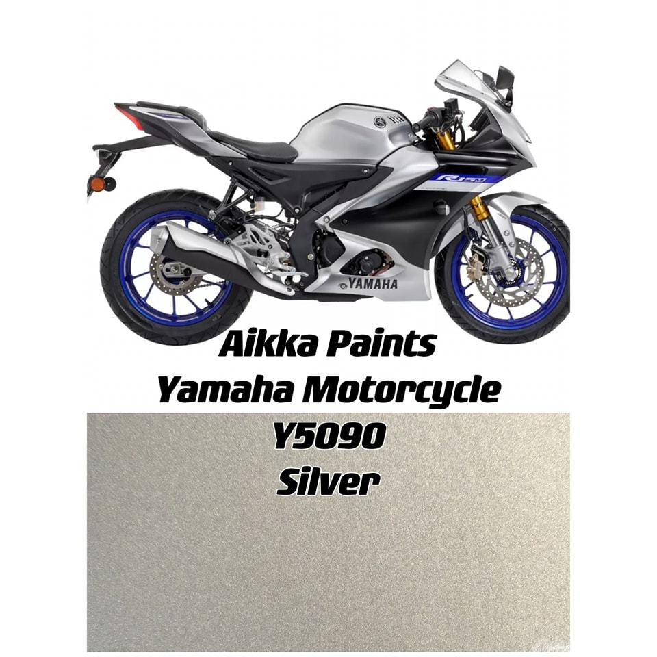 AIKKA YAMAHA 3080 / Y5090 / SILVER 035 / 2K PAINT / CAR AND MOTOR / DIY ...