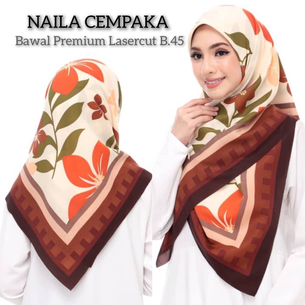 🔥LASERCUT🔥 BAWAL PREMIUM COTTON PRINTED BIDANG 45 [ LASERCUT ] | Shopee ...