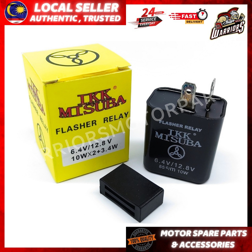 MOTORCYCLE SIGNAL RELAY [IKK] 6V/12V UNIVERSAL (NON-ADJUSTABLE) SIGNAL ...