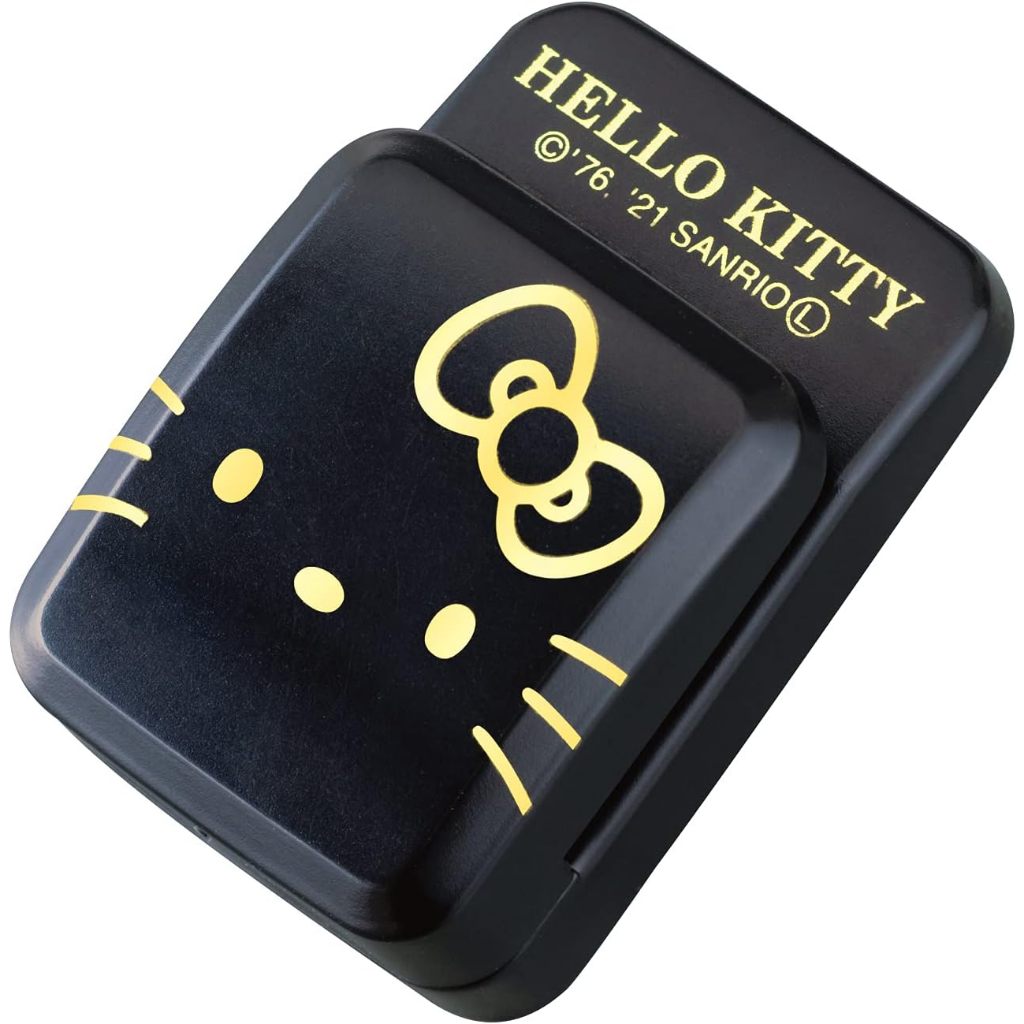 SEIWA KT554 Car Supplies, Hello Kitty Mask Moclip, Black and Gold ...