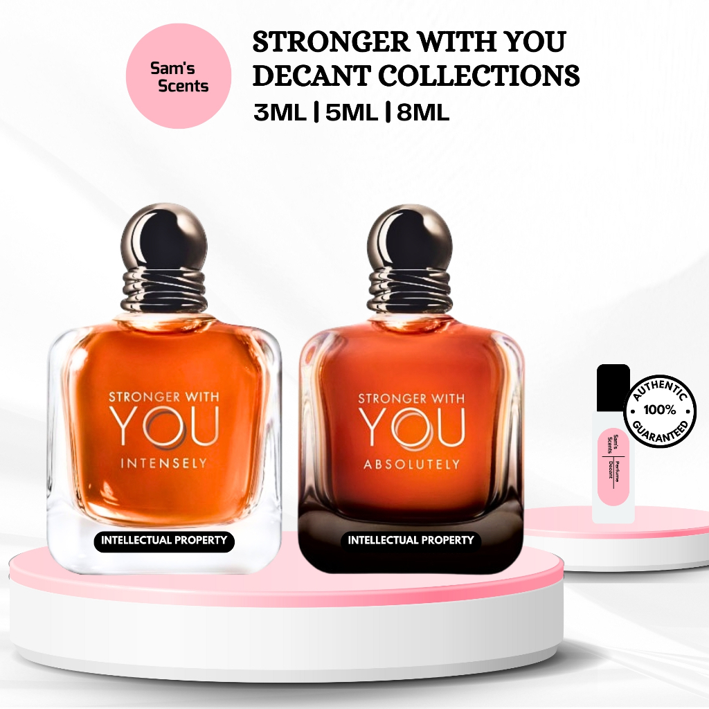 Decant Stronger With You Intensely, Absolutely - Decant Perfume ...