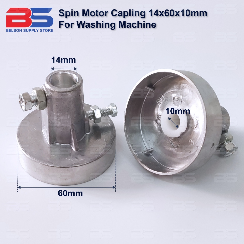Spin Motor Capling For Washing Machine 14x60x10mm Brake Pulley Capling ...