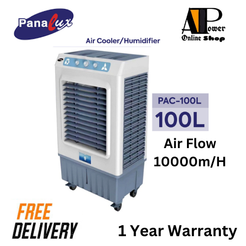(Free Delivery) PANALUX 80L/ 100L / 120L Air Cooler / Humidifier PAC ...